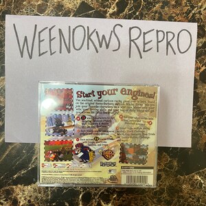 Wacky Races REPRODUCTION CASE No Disc Dreamcast - Etsy