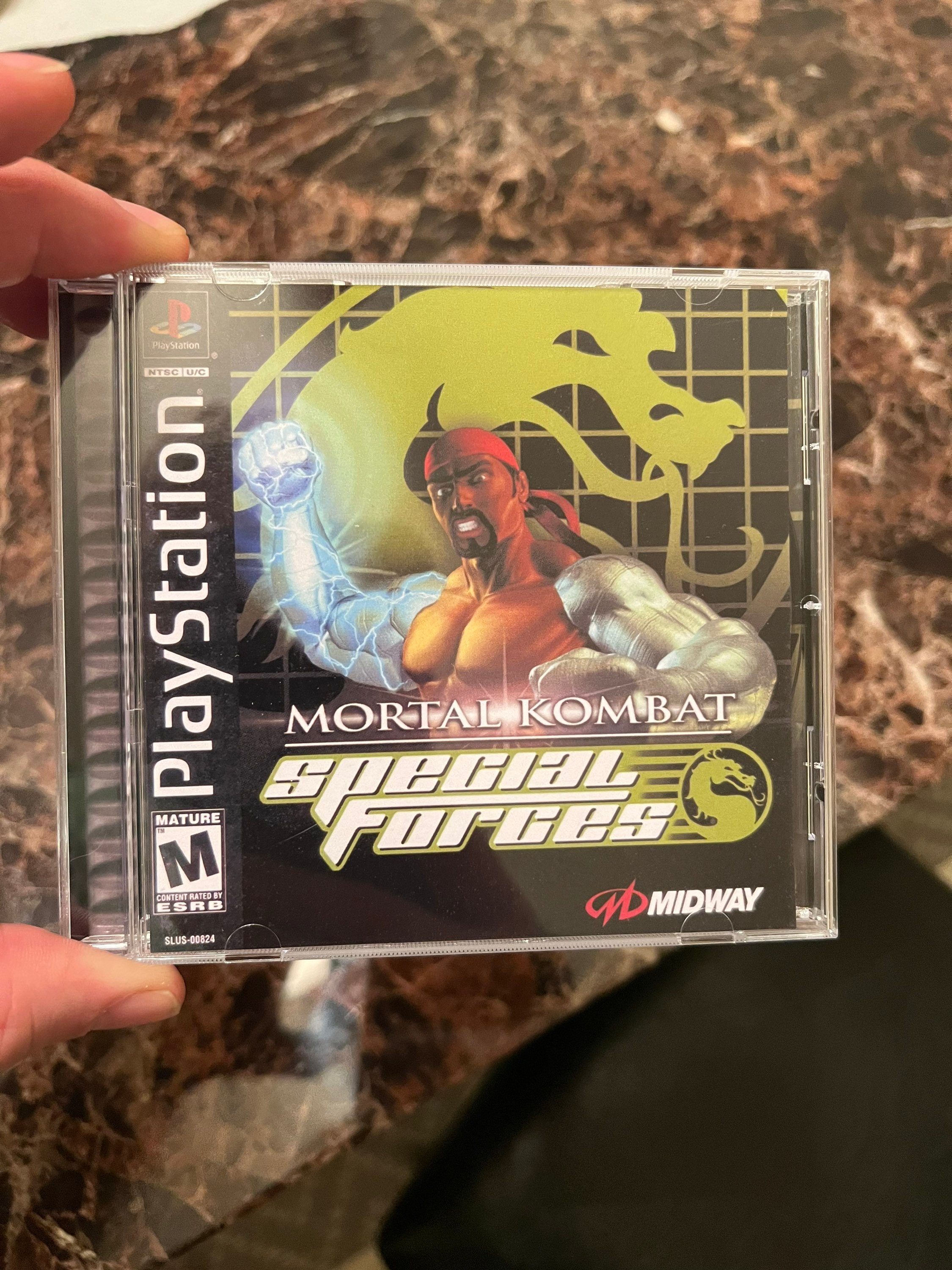 Mortal Kombat Special Forces REPRODUCTION CASE No Disc Ps1 - Etsy