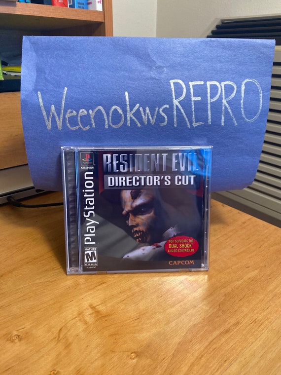 Resident Evil 1 Directors Cut REPRODUCTION CASE No Disc Ps1 - Etsy