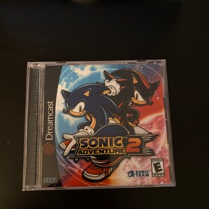 Sonic Adventure 2 Dreamcast REPRODUCTION CASE Only No Disc - Etsy
