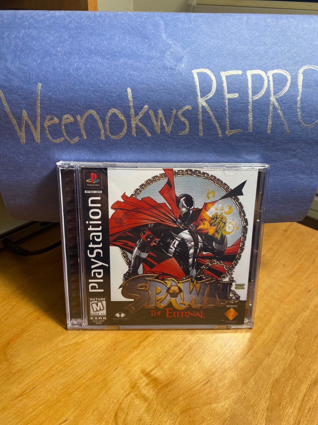 Spawn the Eternal REPRODUCTION CASE No Disc Ps1 - Etsy