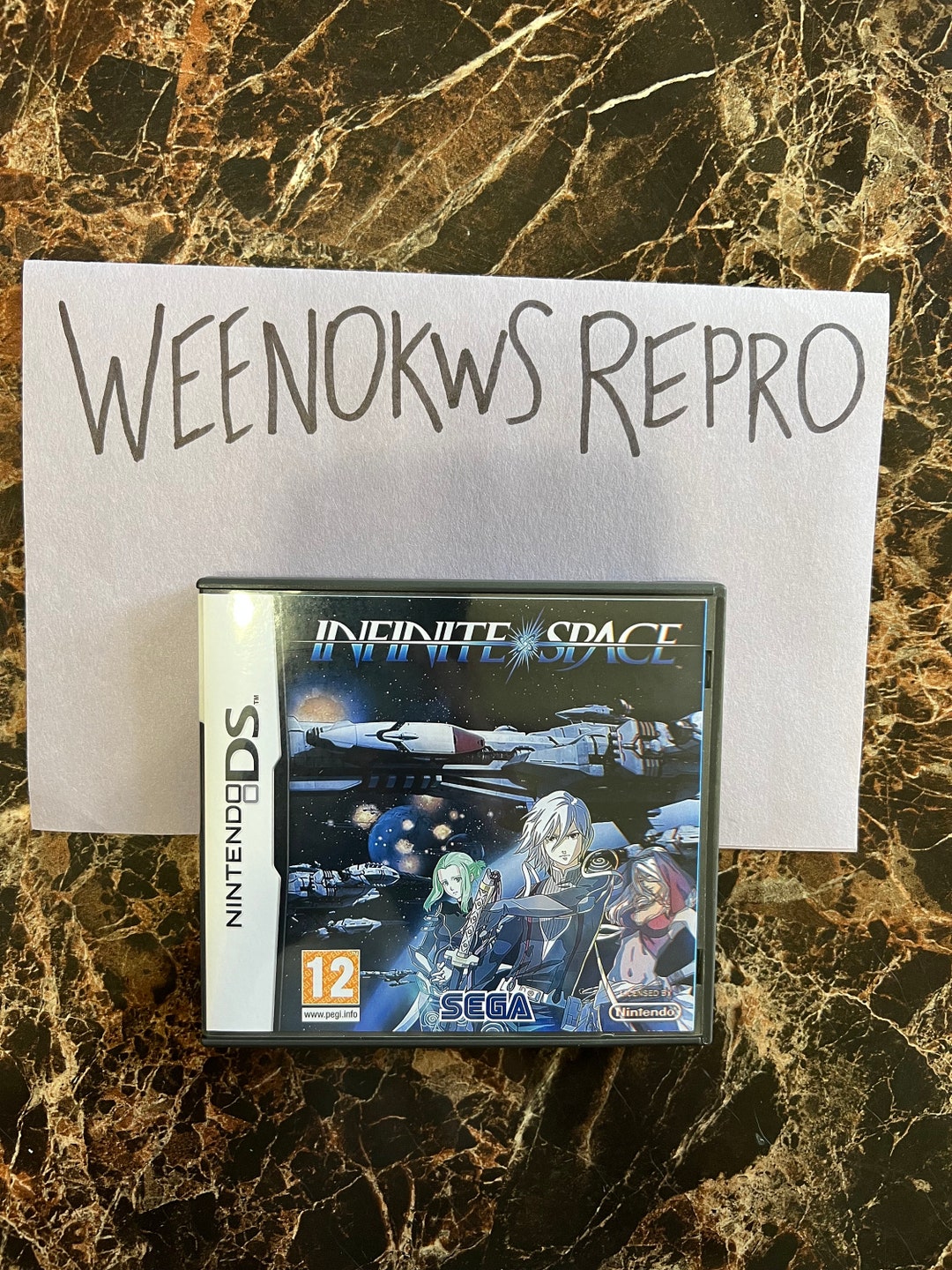 Infinite Space REPRODUCTION CASE No Game! Nintendo DS - Etsy