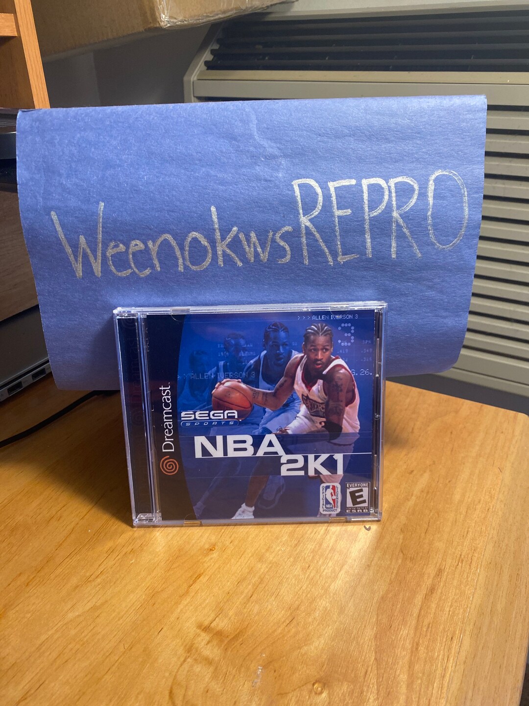 NBA 2k1 REPRODUCTION CASE No Disc Dreamcast - Etsy