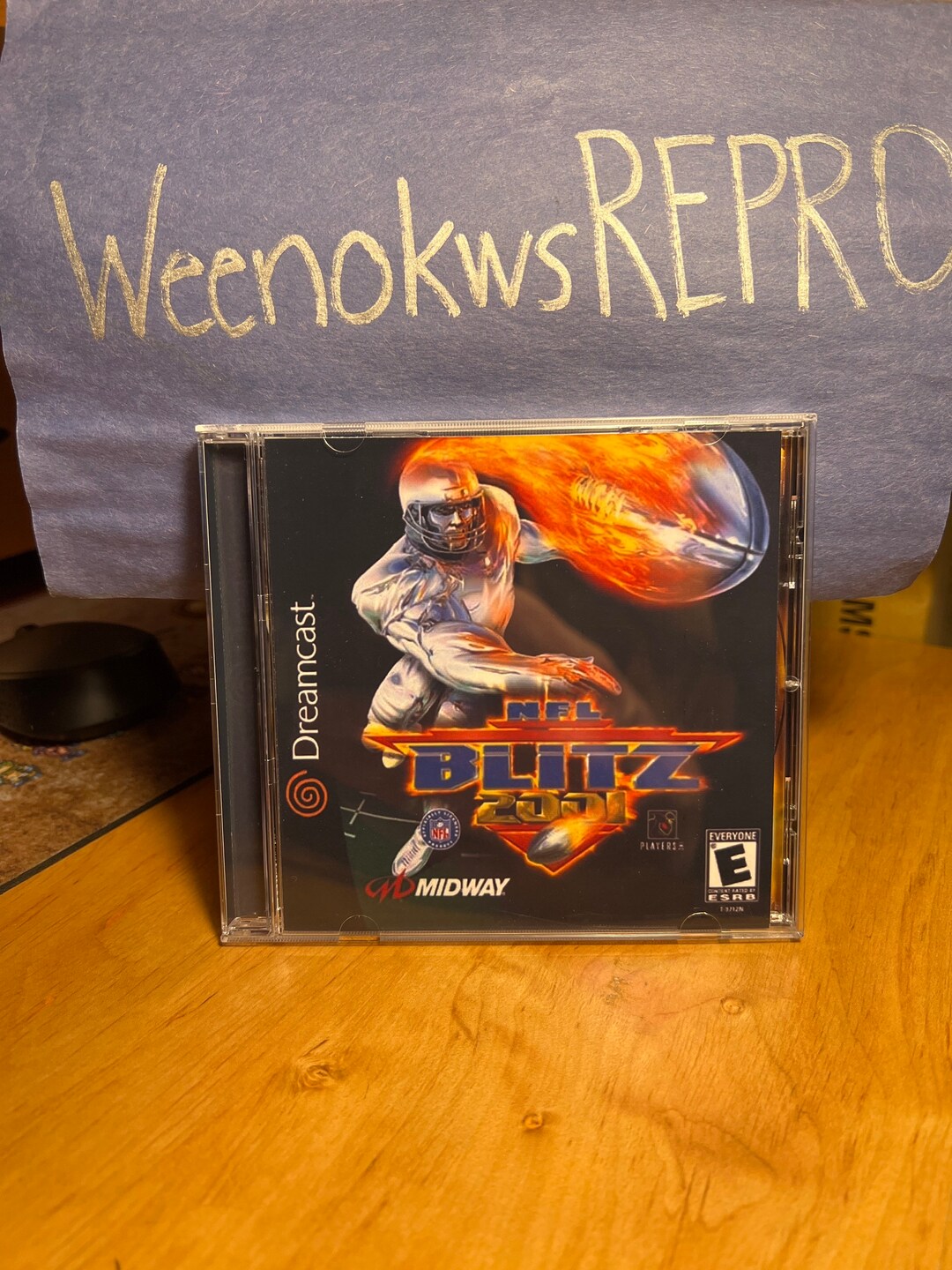 NFL Blitz 2001 REPRODUCTION CASE No Disc Dreamcast - Etsy