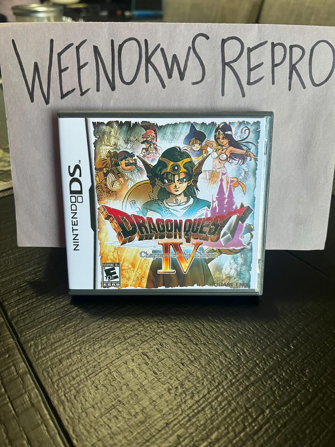 Dragon Quest IV 4 REPRODUCTION CASE No Game!! Nintendo Ds - Etsy