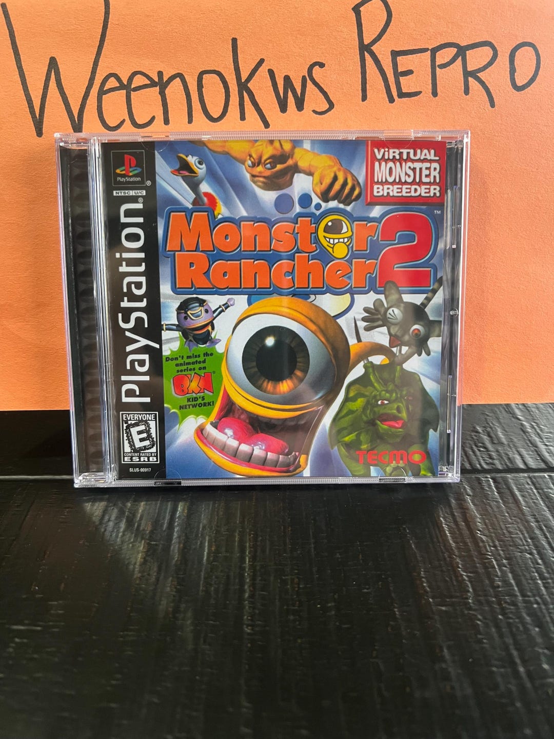 Monster Rancher 2 REPRODUCTION CASE No Disc! Ps1 - Etsy