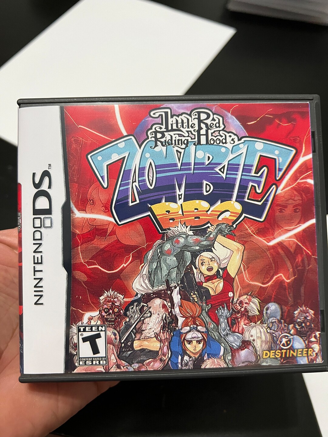 Little Red Riding Hoods Zombie BBQ REPRODUCTION CASE No Game! Nintendo ...