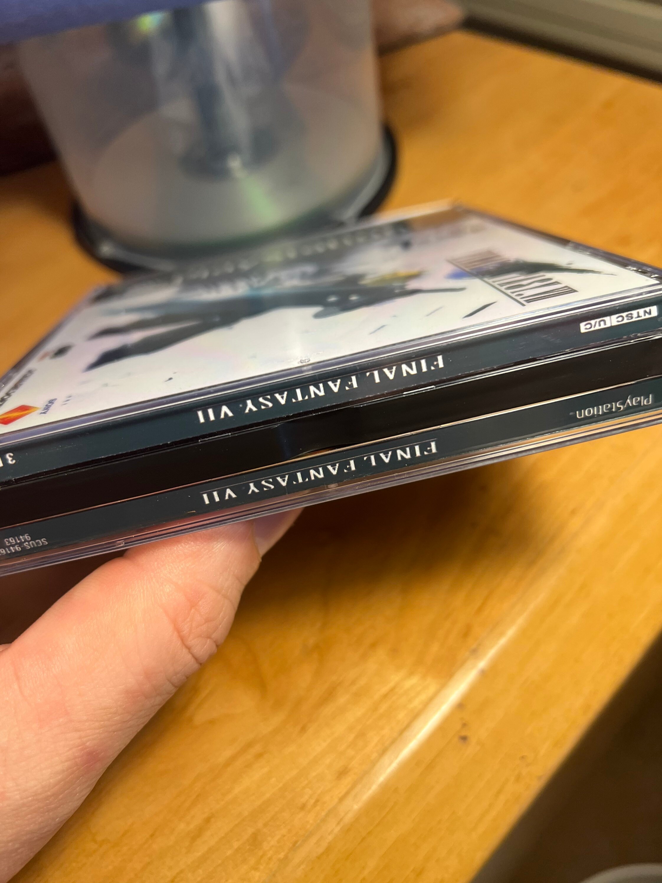 Final Fantasy VII 7 REPRODUCTION CASE No Disc Ps1 - Etsy