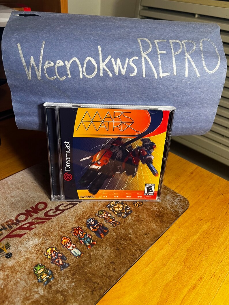 Mars Matrix REPRODUCTION CASE No Game Dreamcast - Etsy