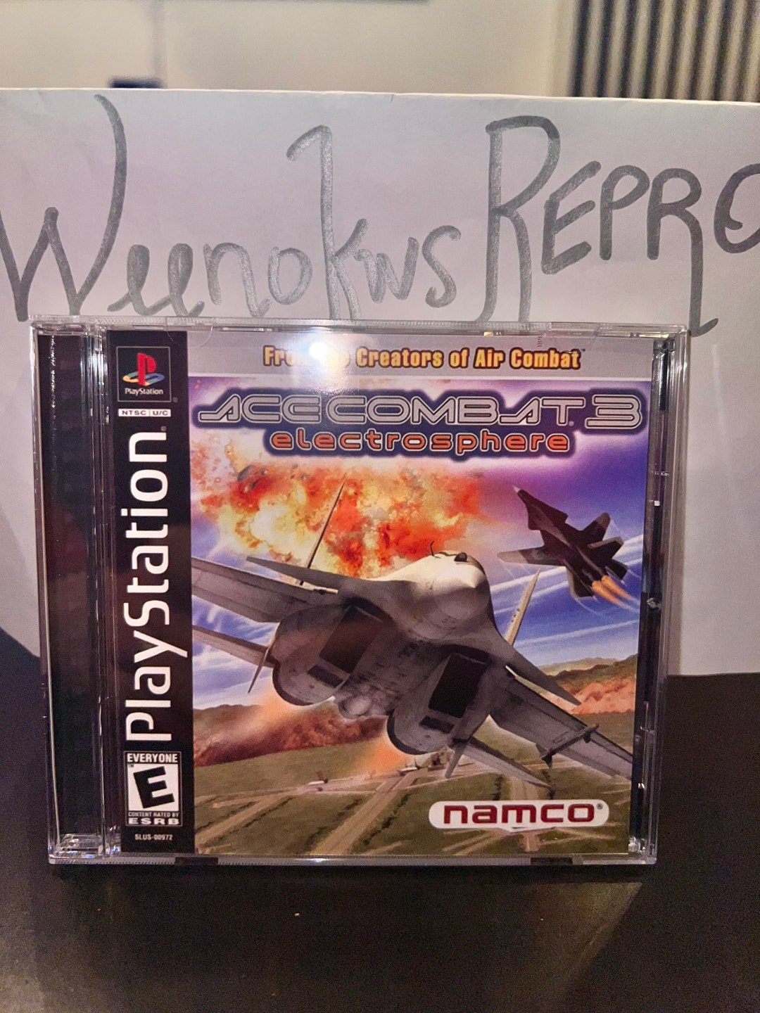 Ace Combat 3 Electrosphere REPRODUCTION CASE No Disc! Ps1 - Etsy