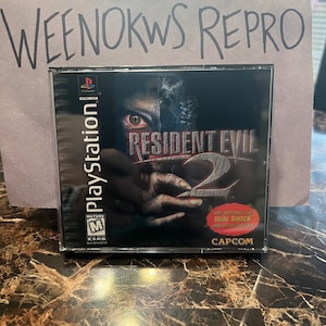 Resident Evil 2 Dual Shock Version REPRODUCTION CASE No Disc Ps1 - Etsy