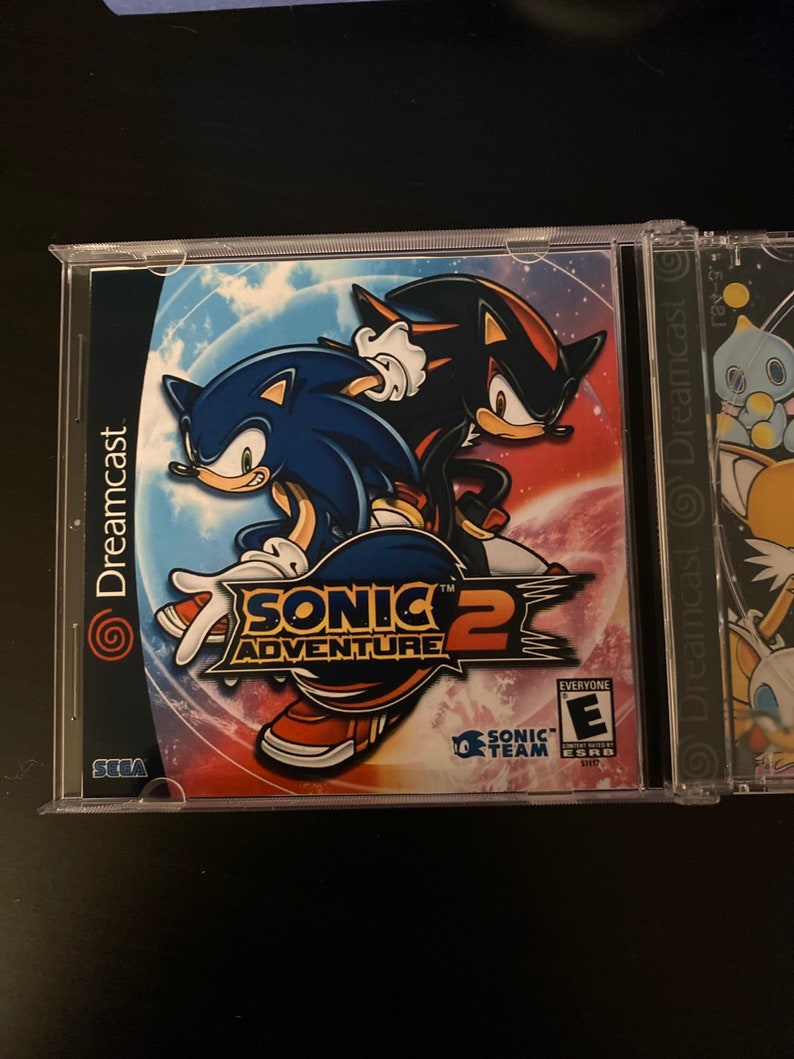 Sonic Adventure 2 Dreamcast REPRODUCTION CASE Only No Disc - Etsy