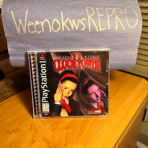 Clock Tower 2 the Struggle Within REPRODUCTION CASE No Disc Ps1 - Etsy