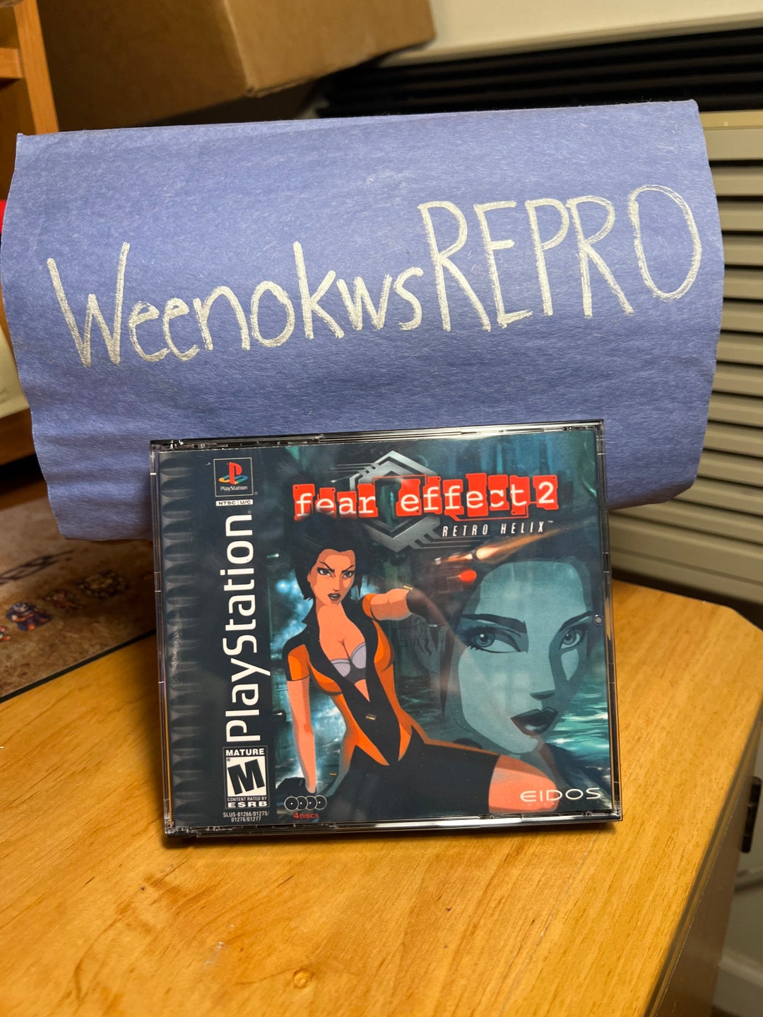Fear Effect 2 REPRODUCTION CASE No Disc Ps1 - Etsy