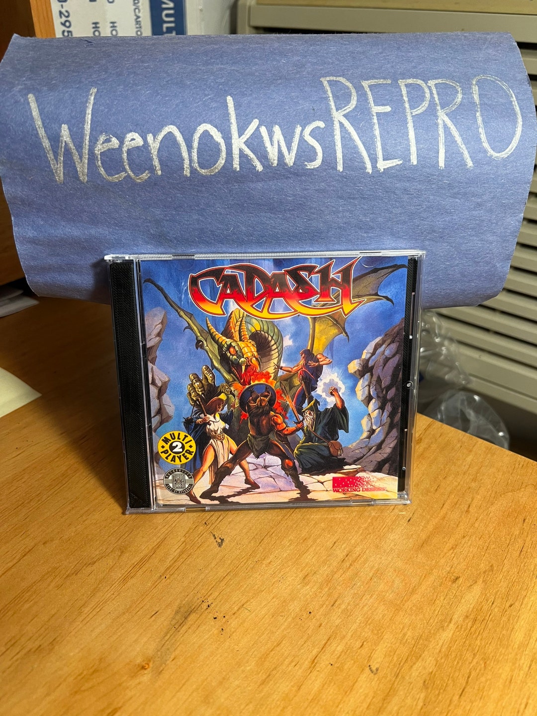 Cadash REPRODUCTION CASE No Game! Turbo Grafx 3D Printed - Etsy