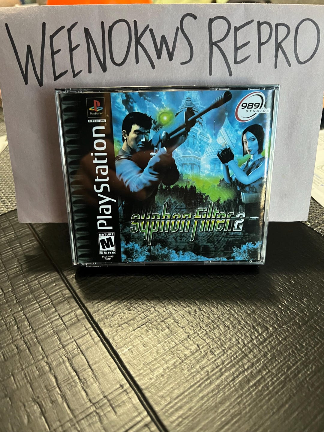 Syphon Filter 2 REPRODUCTION CASE No Disc Ps1 THICK Case - Etsy