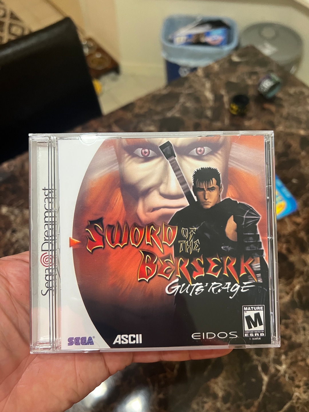 Sword of the Beserk Guts Rage REPRODUCTION CASE No Disc! Dreamcast - Etsy