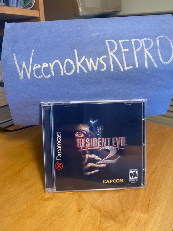 Resident Evil 2 REPRODUCTION CASE No Disc Dreamcast - Etsy