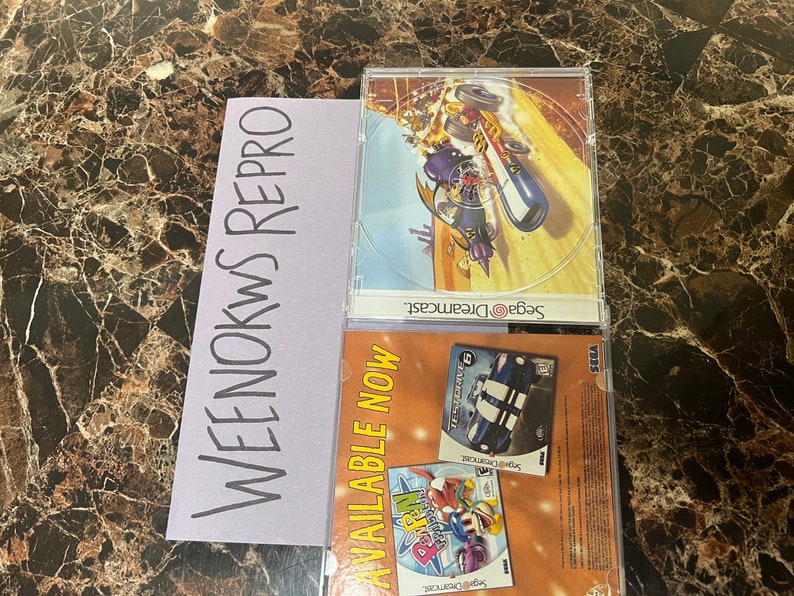 Wacky Races REPRODUCTION CASE No Disc Dreamcast - Etsy
