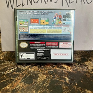 Pokémon Pokemon Soulsilver Version REPRODUCTION CASE No Game! Nintendo ...