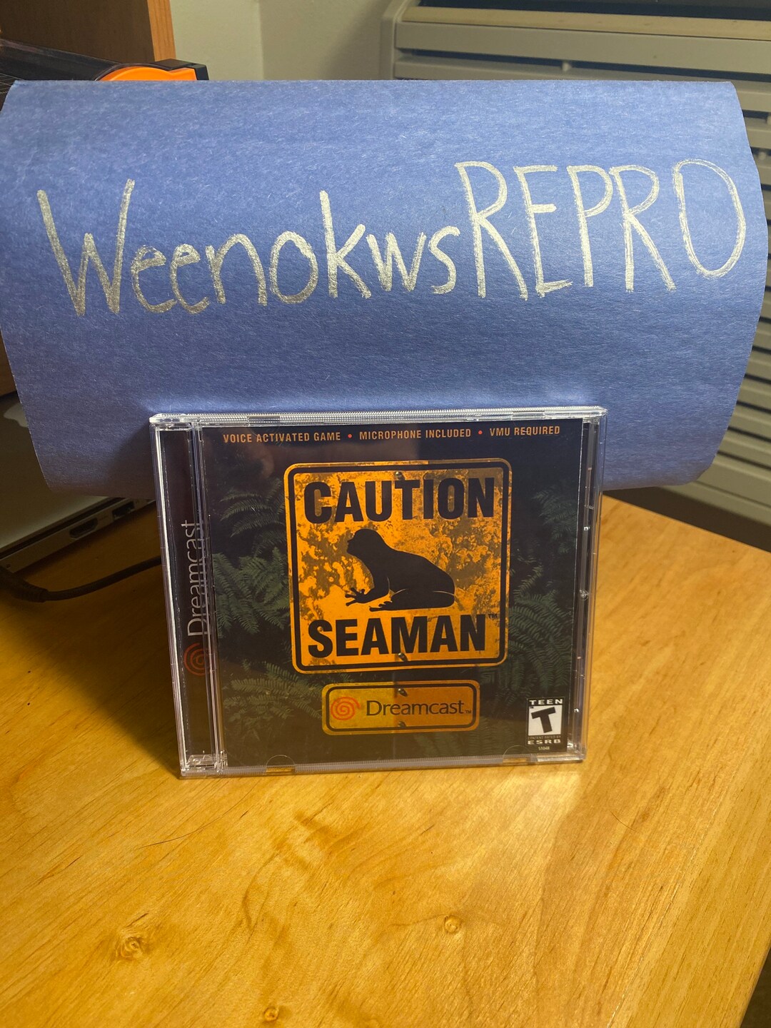 Seaman REPRODUCTION CASE No Disc Dreamcast - Etsy