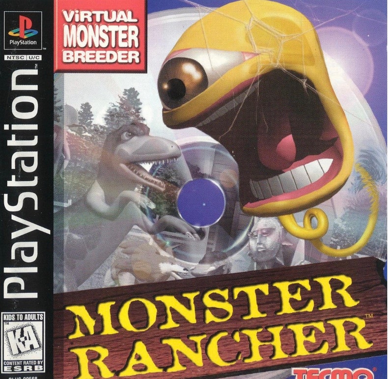 Monster Rancher REPRODUCTION CASE No Disc Ps1 - Etsy