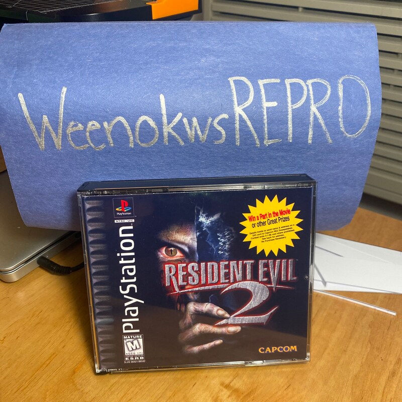 Resident Evil Ps1 Cases - Etsy