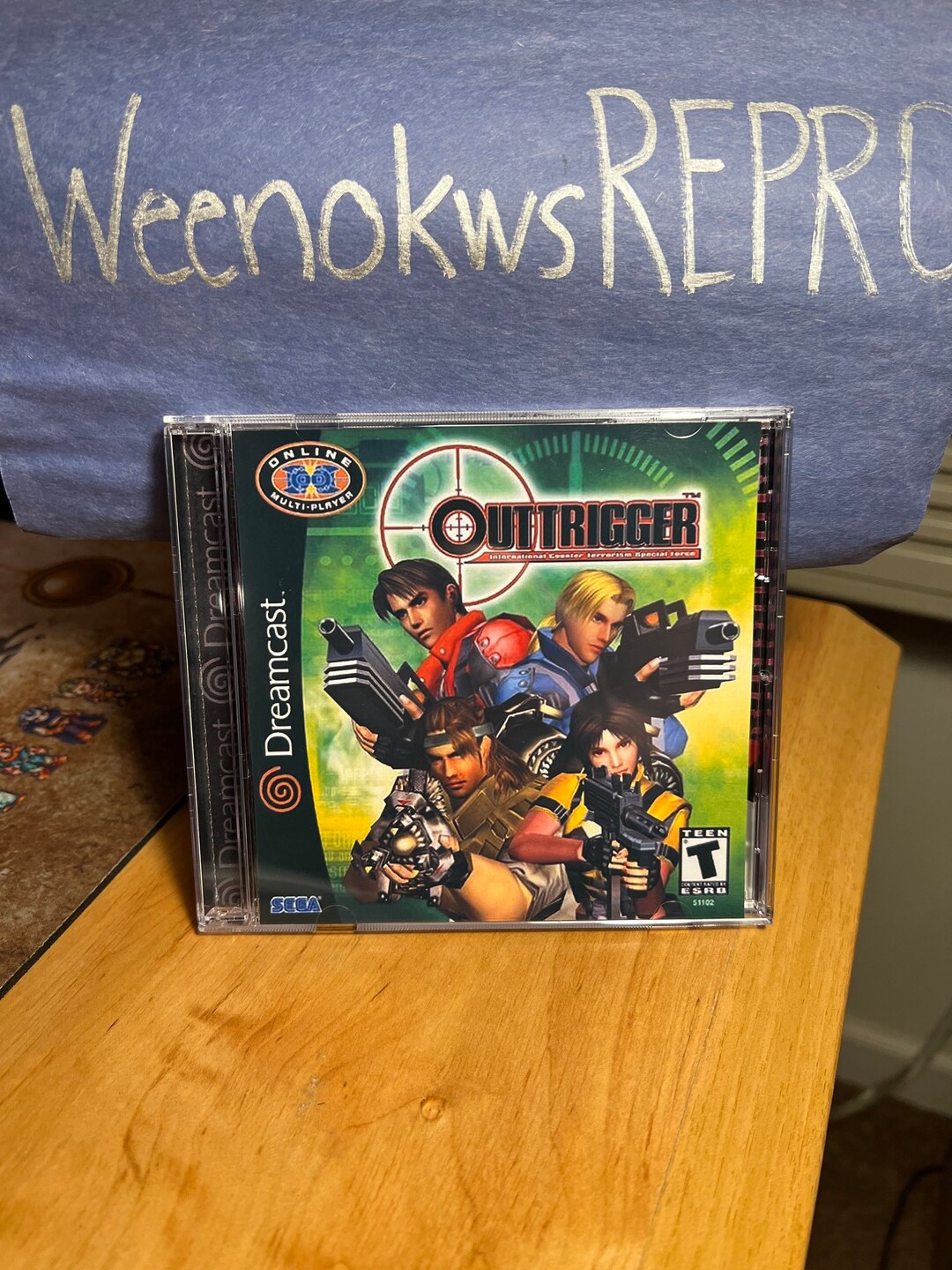Outtrigger REPRODUCTION CASE No Disc! Dreamcast - Etsy