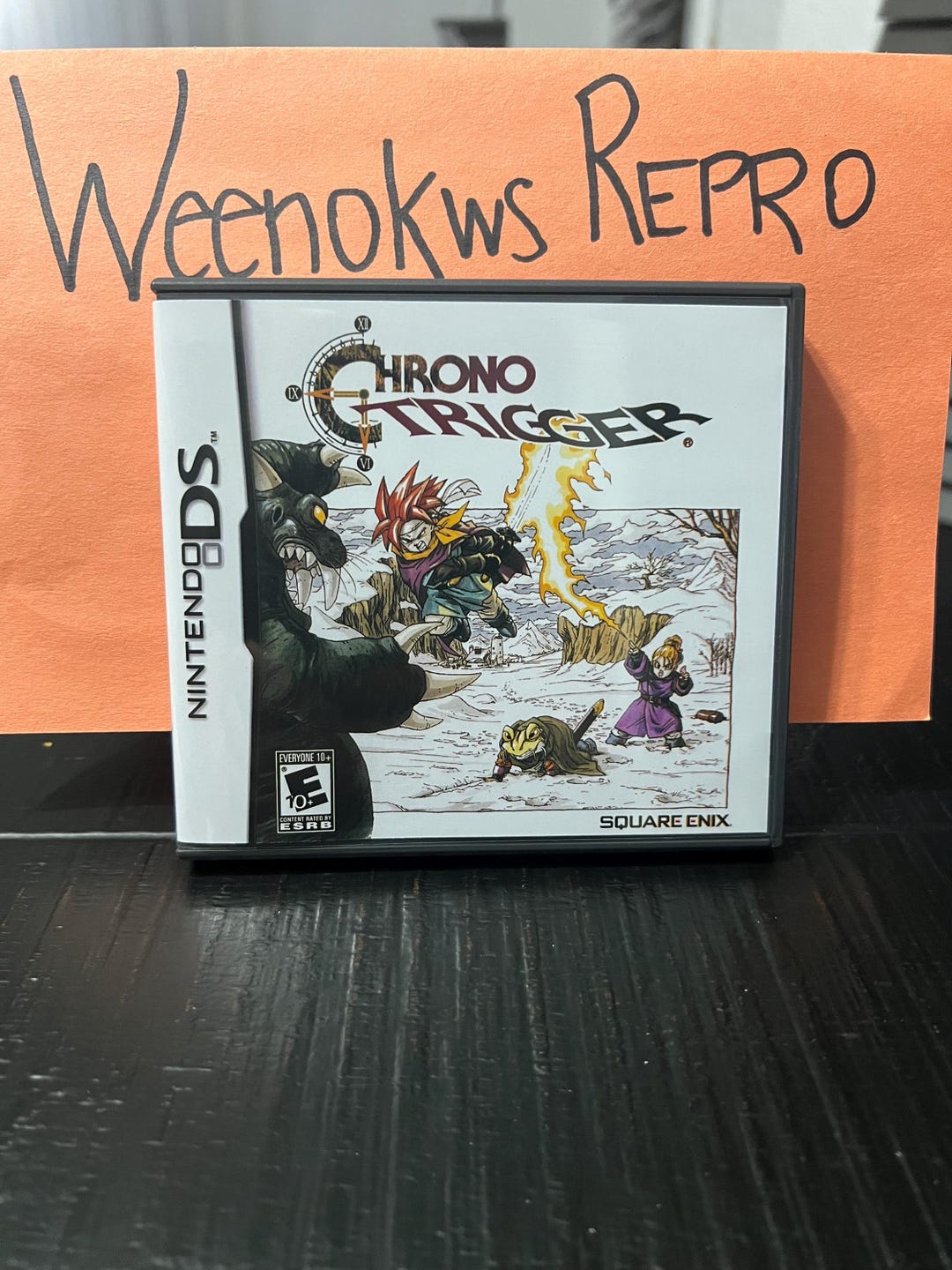 Chrono Trigger DS REPRODUCTION CASE No Game Case Only - Etsy