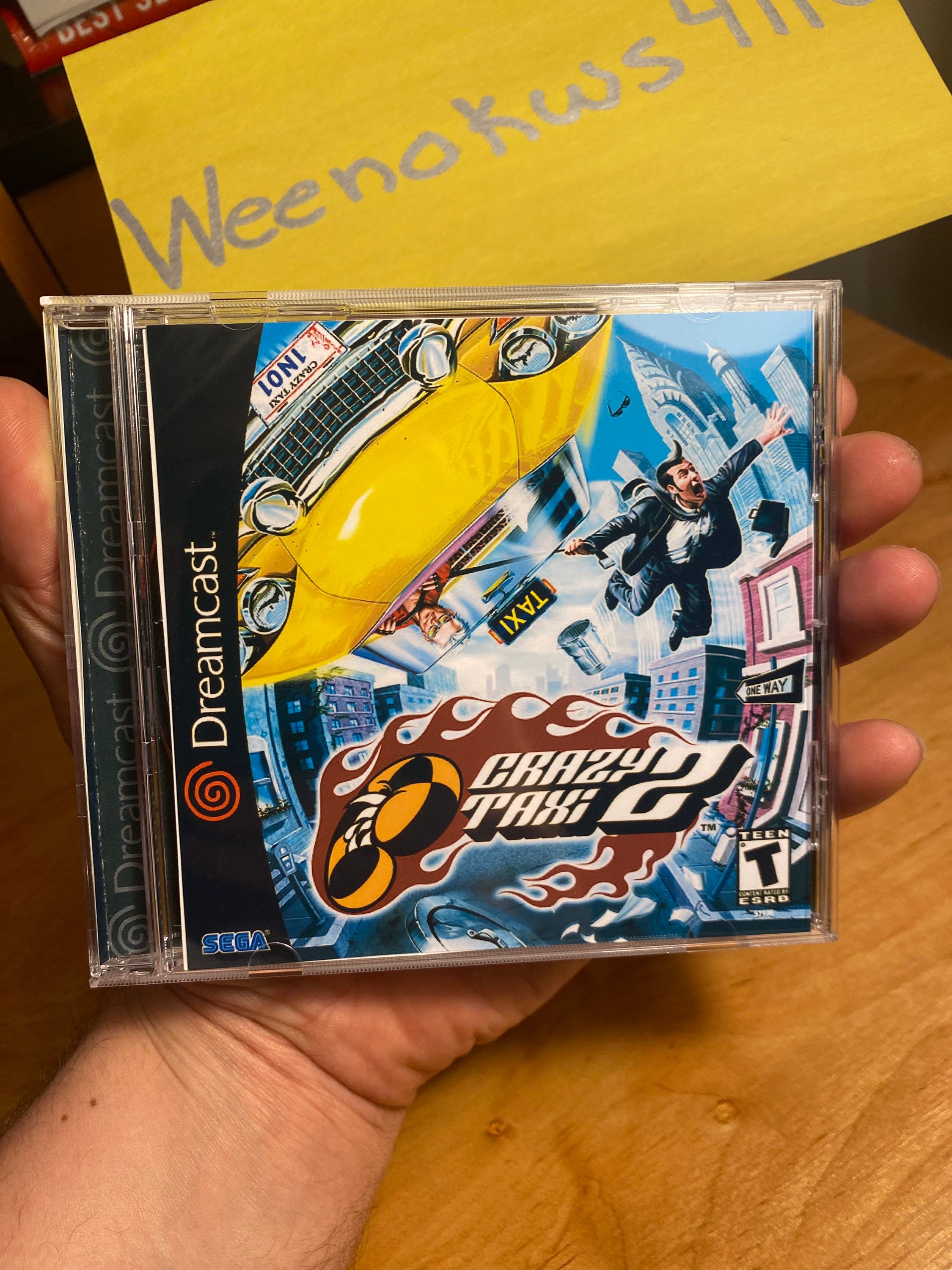 Crazy Taxi 2 REPRODUCTION Case No Game Dreamcast | Etsy
