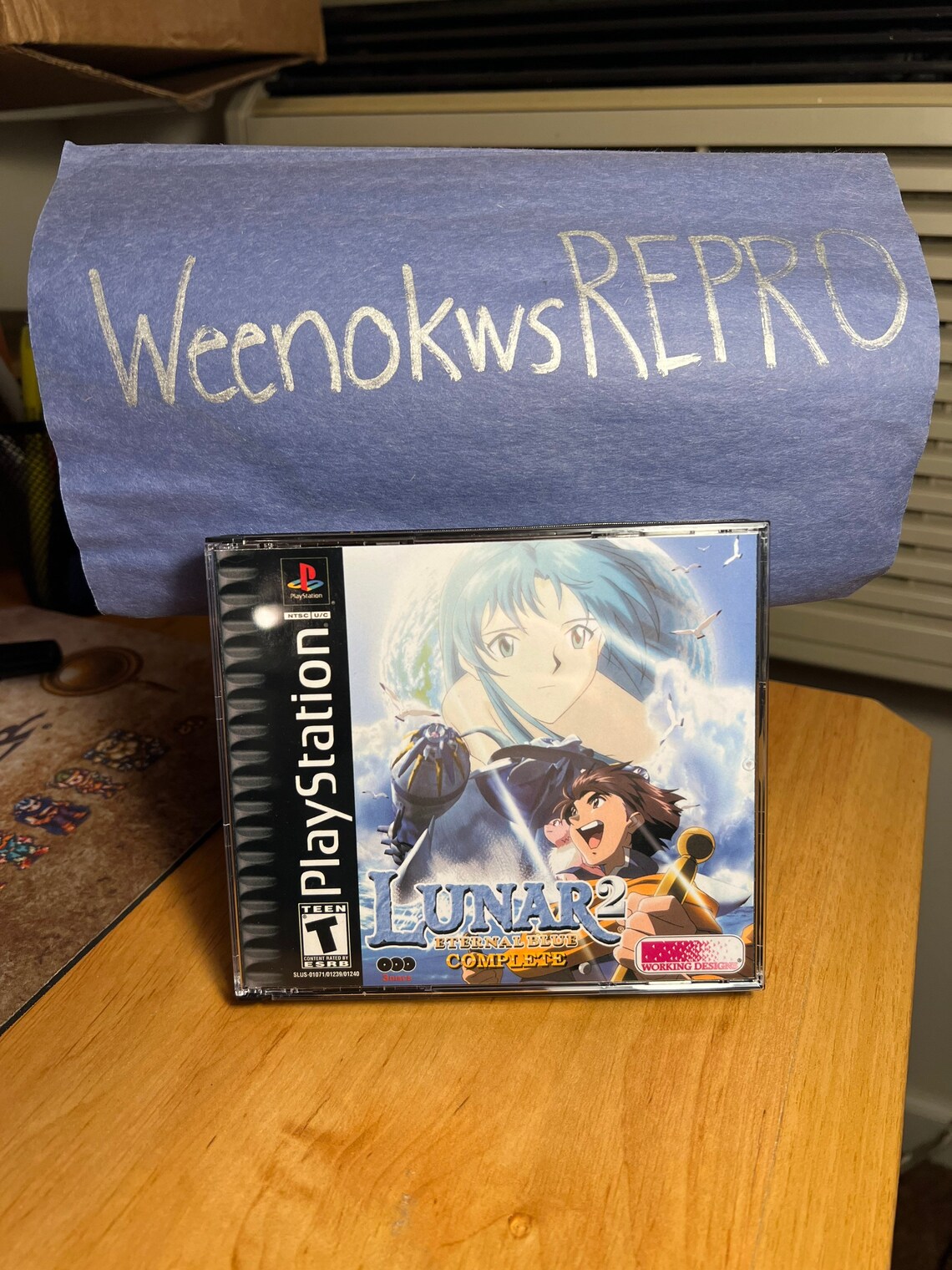 Lunar 2 Eternal Blue Complete REPRODUCTION CASE No Disc Ps1 | Etsy