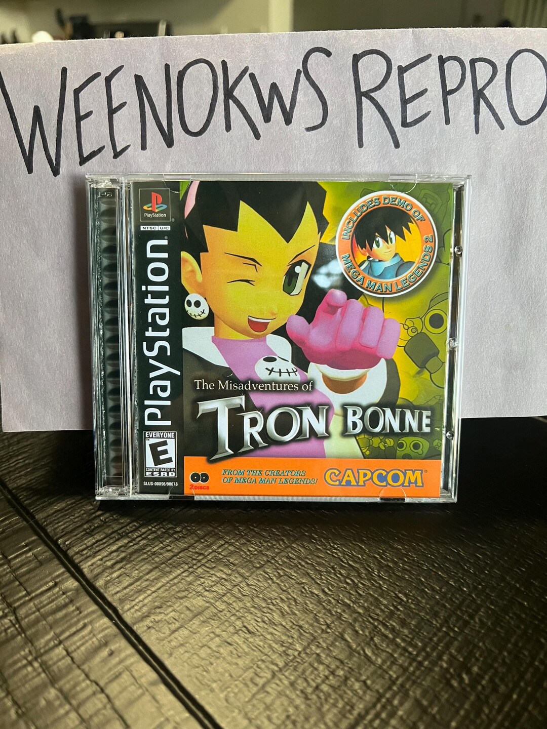 The Misadventures of Tron Bonne REPRODUCTION CASE No Disc! Ps1 - Etsy