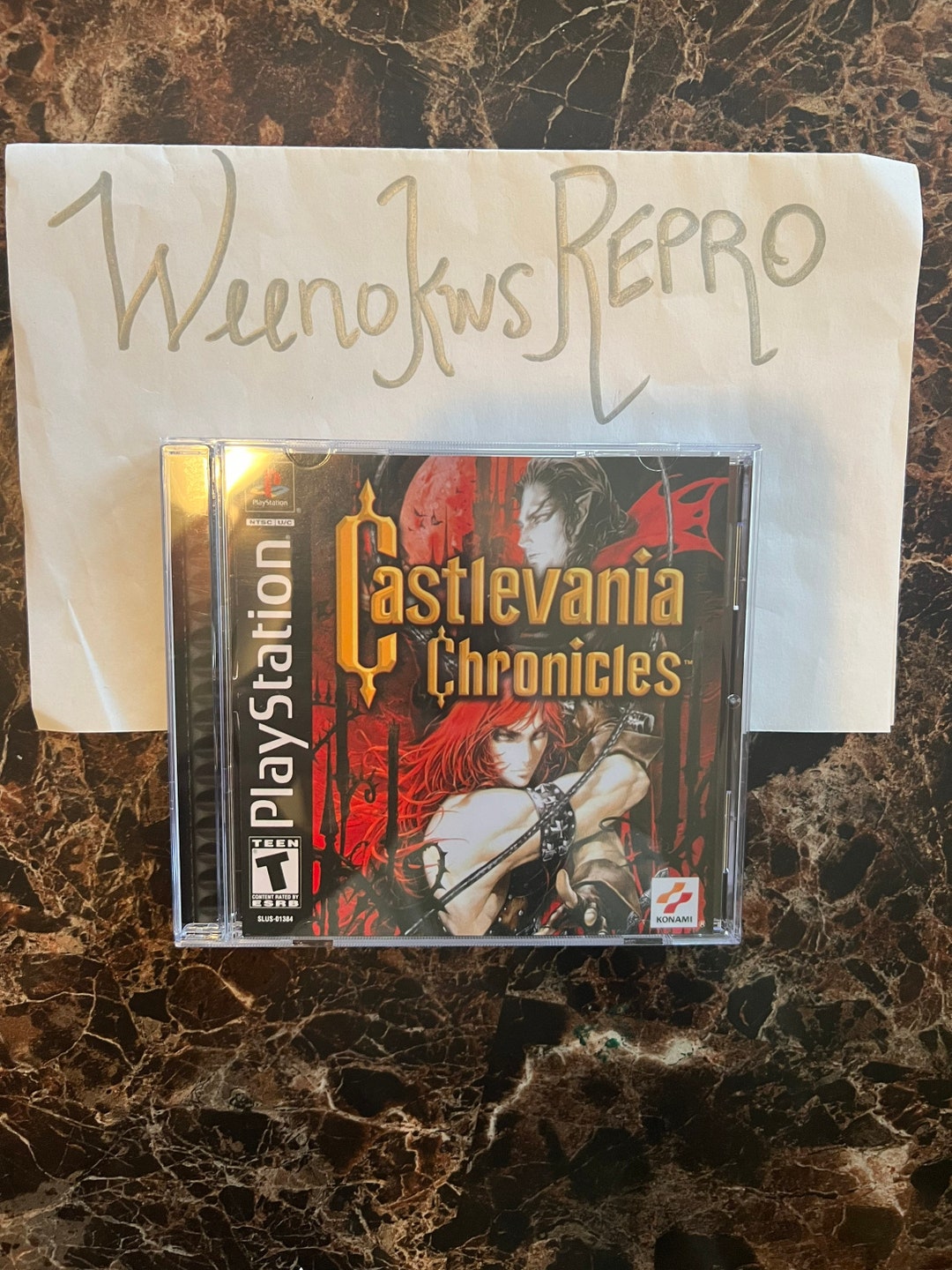 Castlevania Chronicles REPRODUCTION CASE No Disc! Ps1 - Etsy