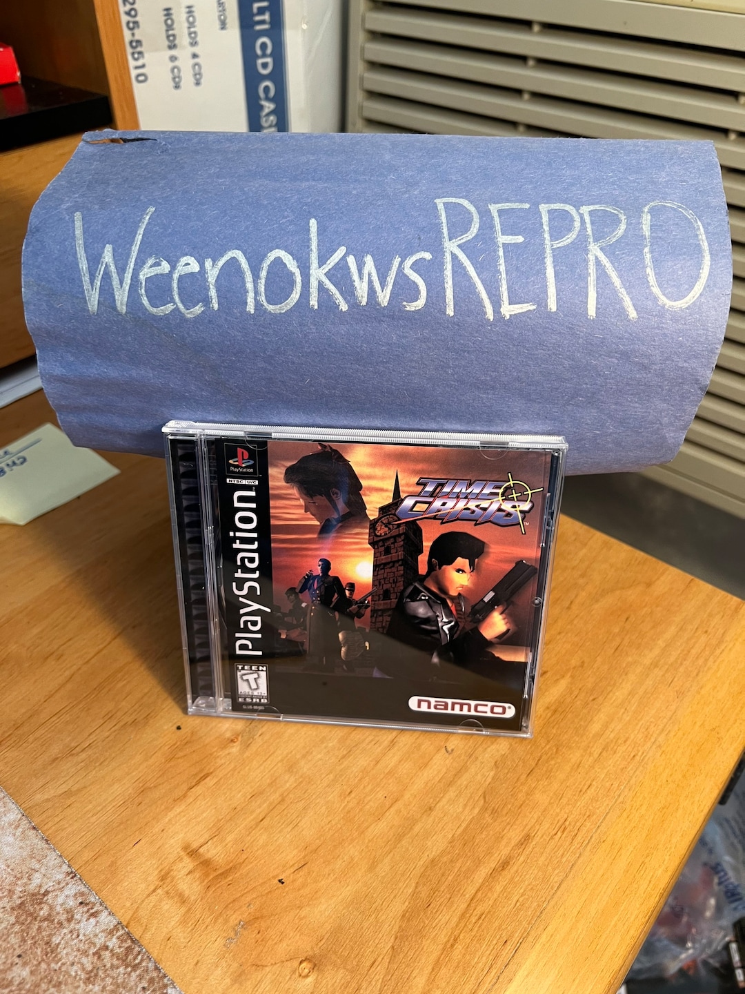 Time Crisis 1 REPRODUCTION CASE No Game! Ps1 - Etsy