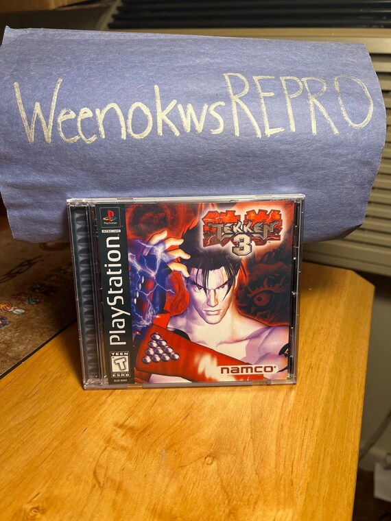 Tekken 3 REPRODUCTION CASE No Disc Ps1 - Etsy