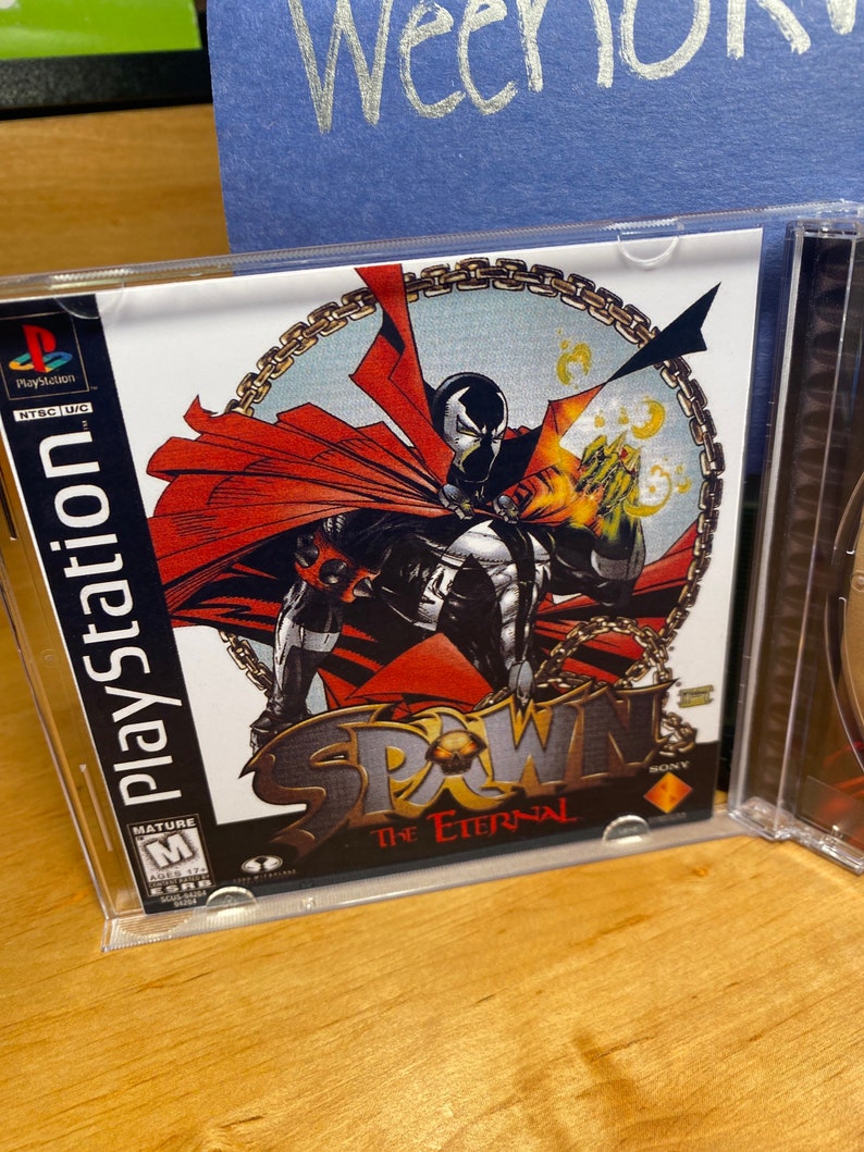 Spawn the Eternal REPRODUCTION CASE No Disc Ps1 - Etsy