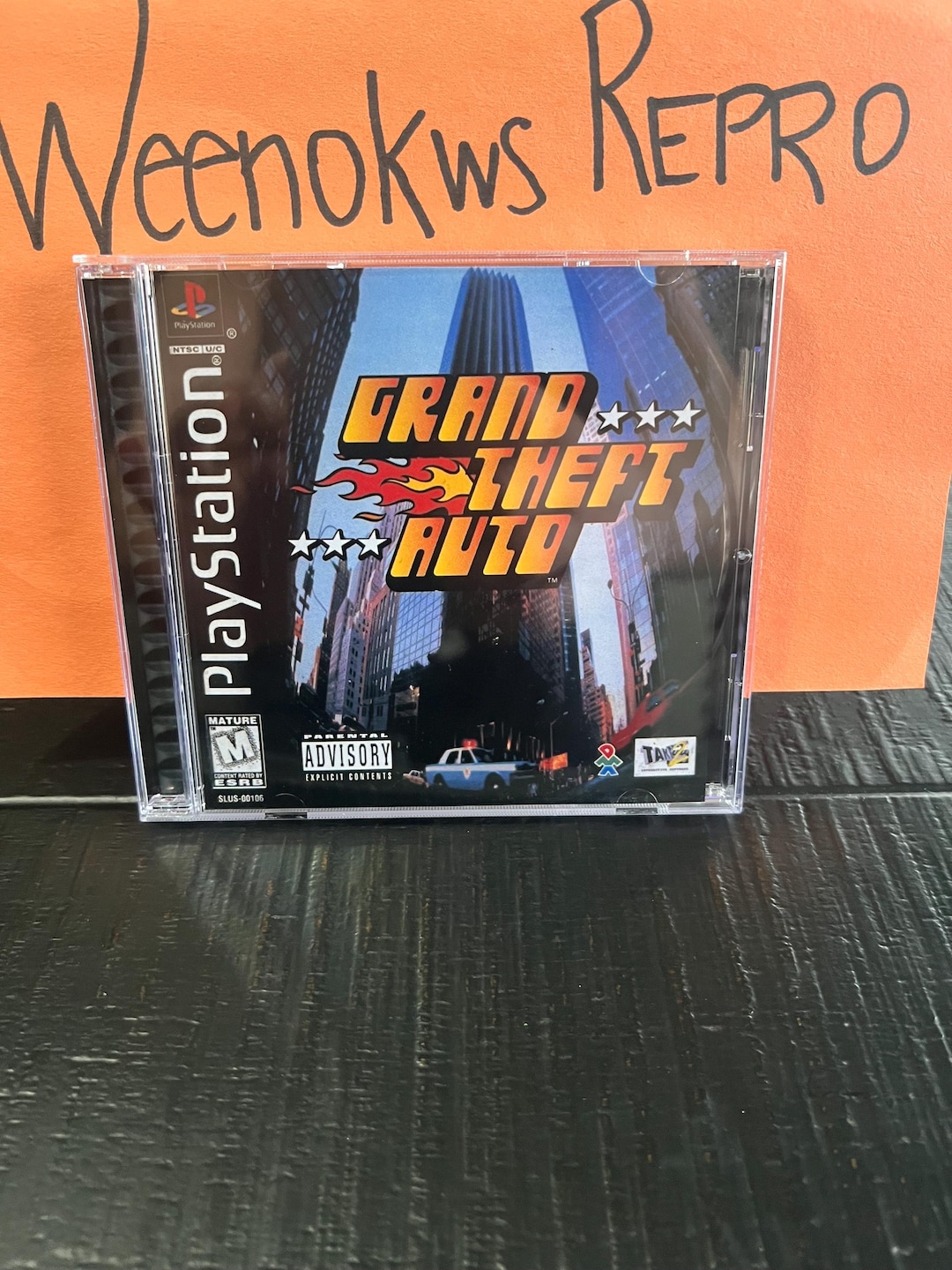 Grand Theft Auto 1 GTA REPRODUCTION CASE No Disc Ps1 - Etsy