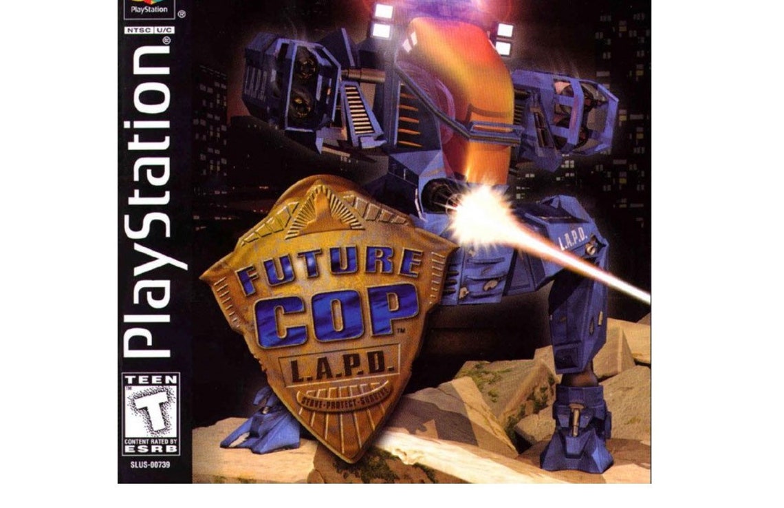 Future Cop LAPD REPRODUCTION Case No Game Ps1 - Etsy