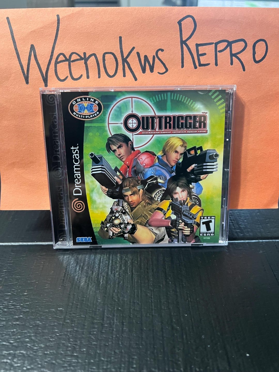 Outtrigger REPRODUCTION CASE No Disc! Dreamcast - Etsy