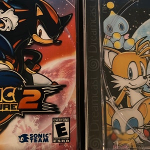 Sonic Adventure 2 Dreamcast REPRODUCTION CASE Only No Disc - Etsy