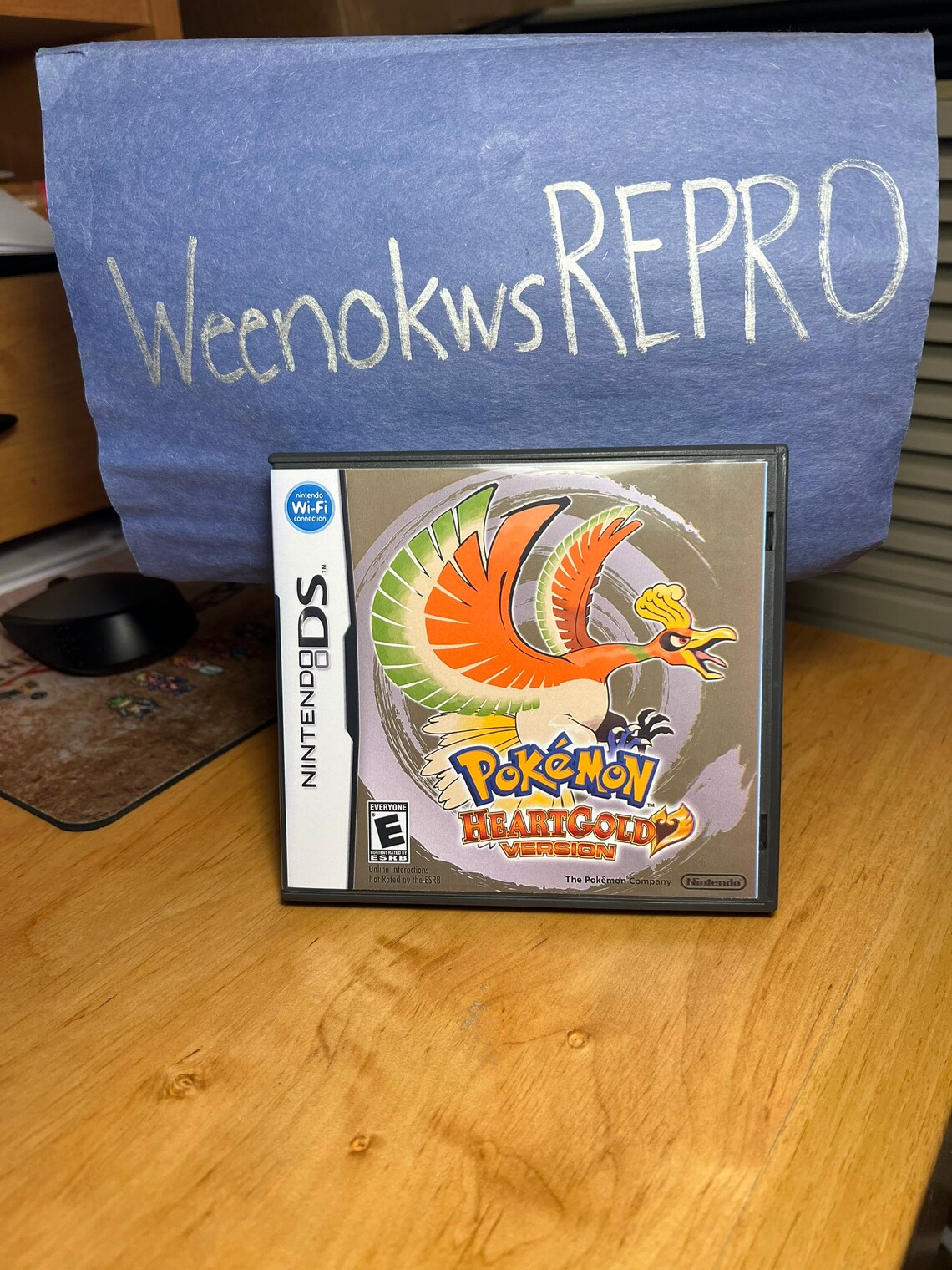 Pokémon Pokemon Heartgold Version REPRODUCTION CASE No Game - Etsy
