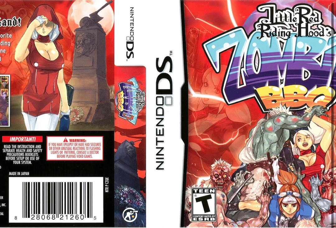 Little Red Riding Hoods Zombie BBQ REPRODUCTION CASE No Game - Etsy