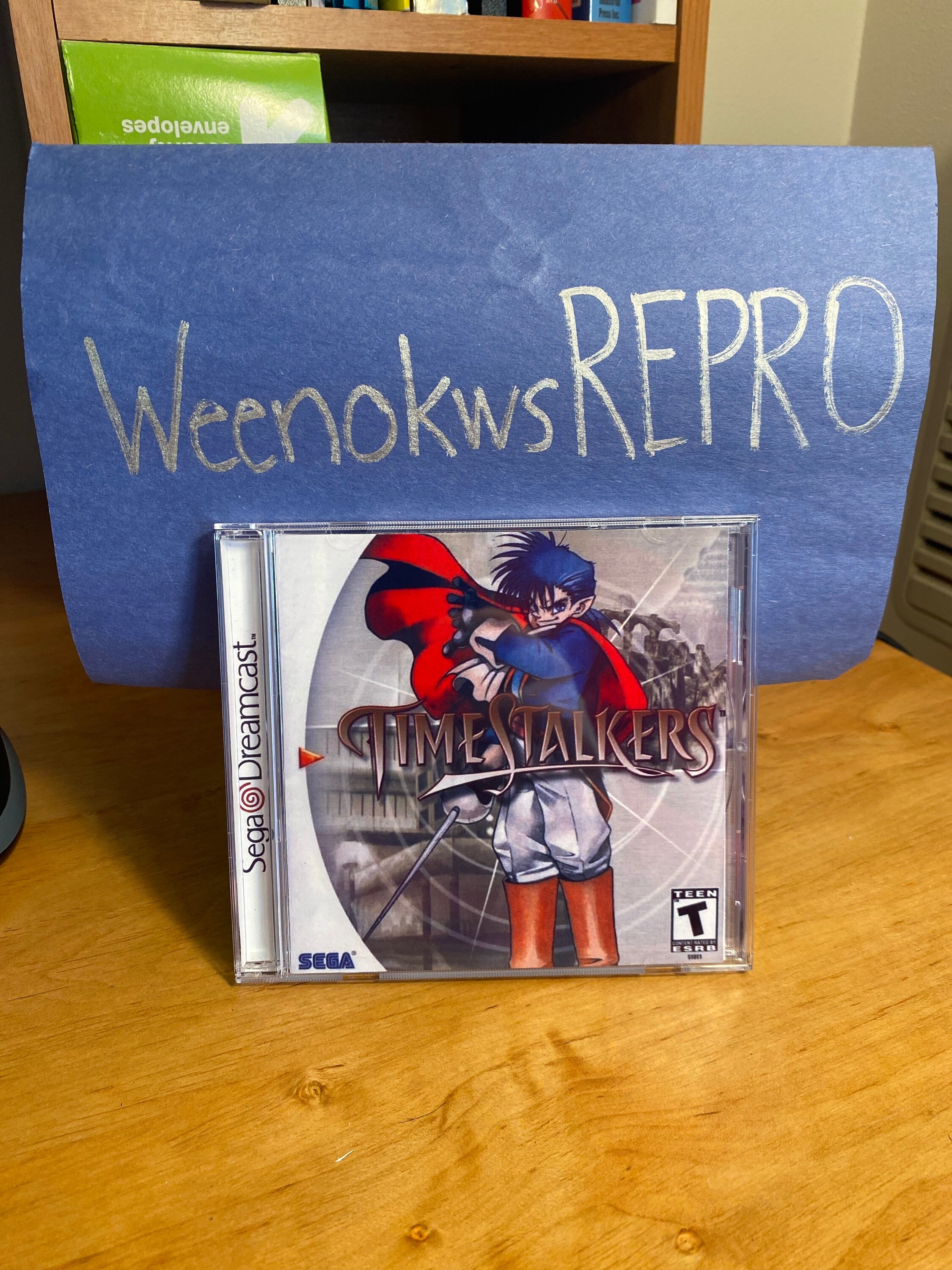 Time Stalkers REPRODUCTION CASE No Disc Dreamcast - Etsy