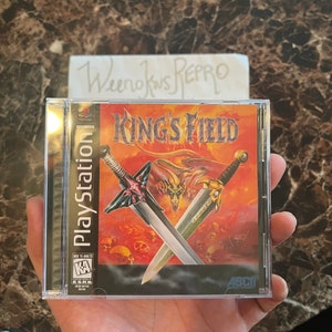 Kings Field 1 REPRODUCTION CASE No Disc! Ps1 - Etsy