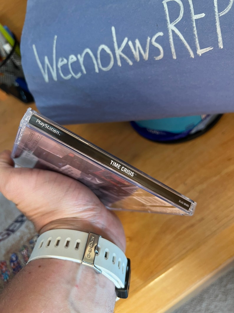 Time Crisis 1 REPRODUCTION CASE No Game Ps1 - Etsy