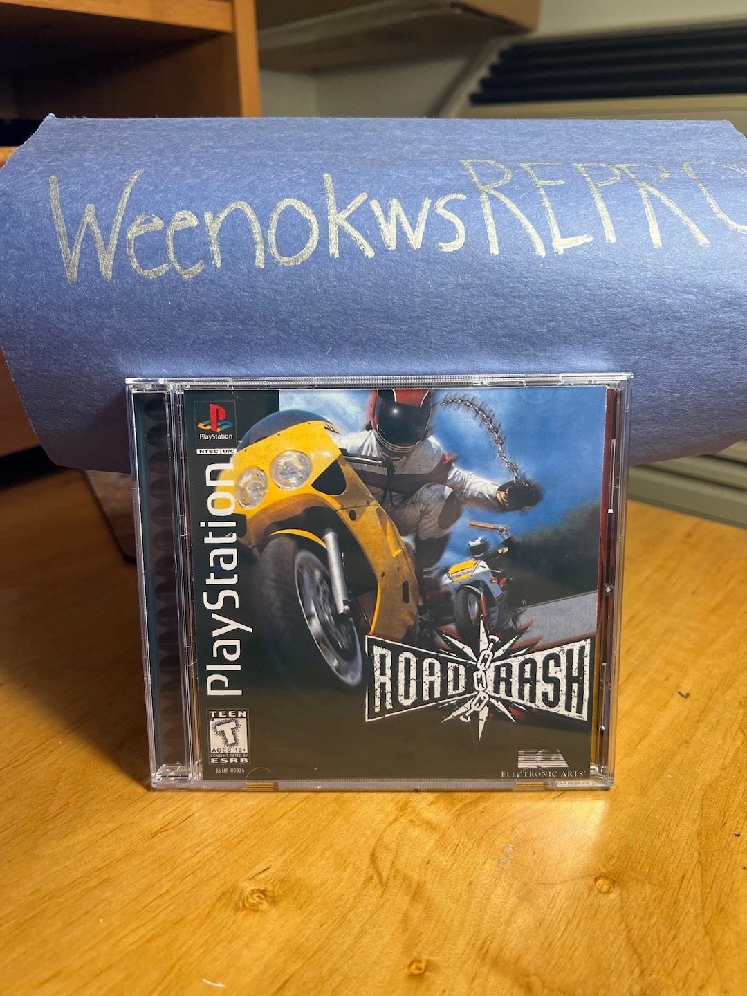 Road Rash 1 REPRODUCTION CASE No Disc Ps1 - Etsy