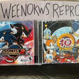 Sonic Adventure 2 Dreamcast REPRODUCTION CASE Only No Disc - Etsy
