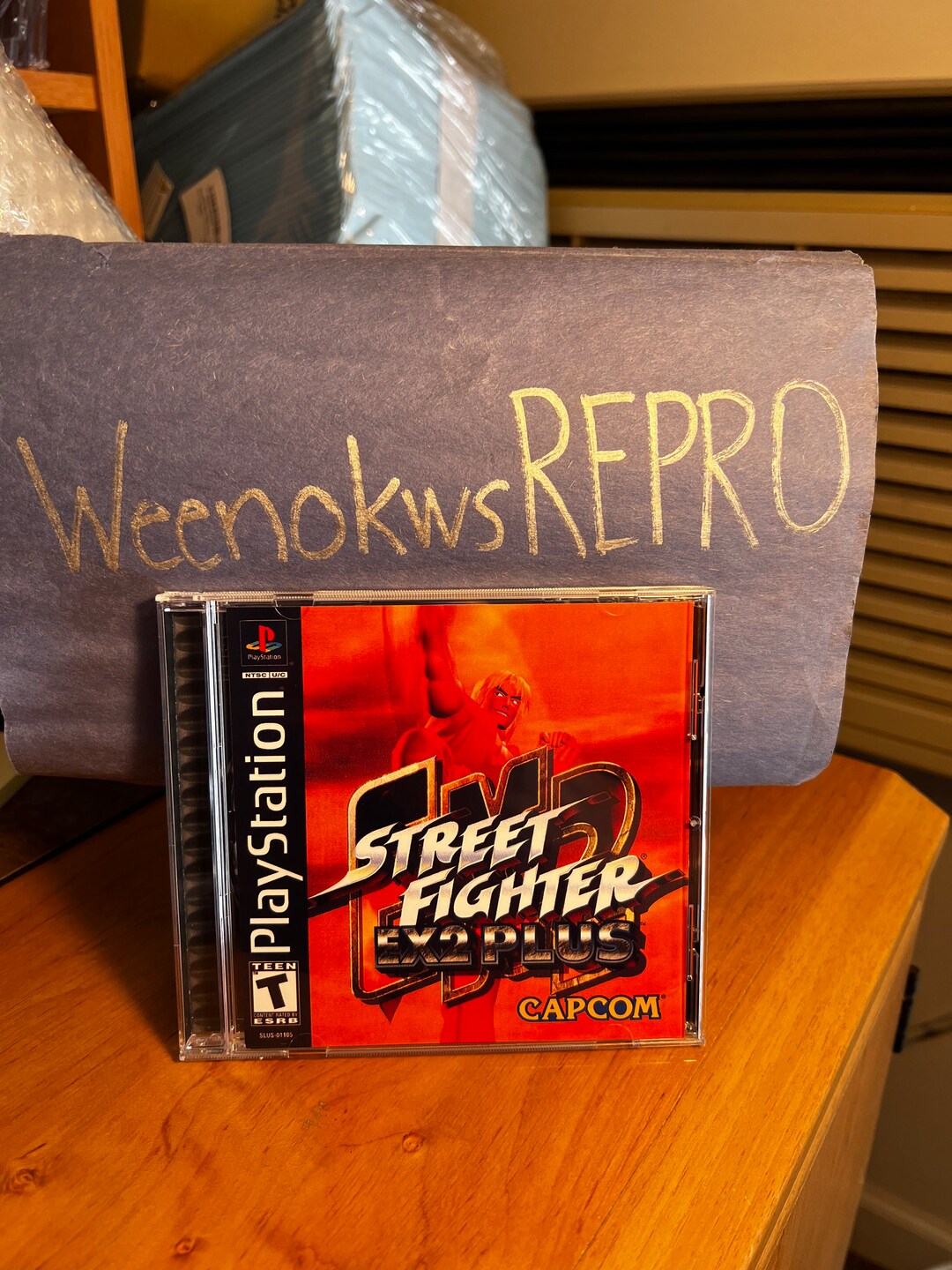 Street Fighter EX2 Plus REPRODUCTION CASE No Disc! Ps1 - Etsy