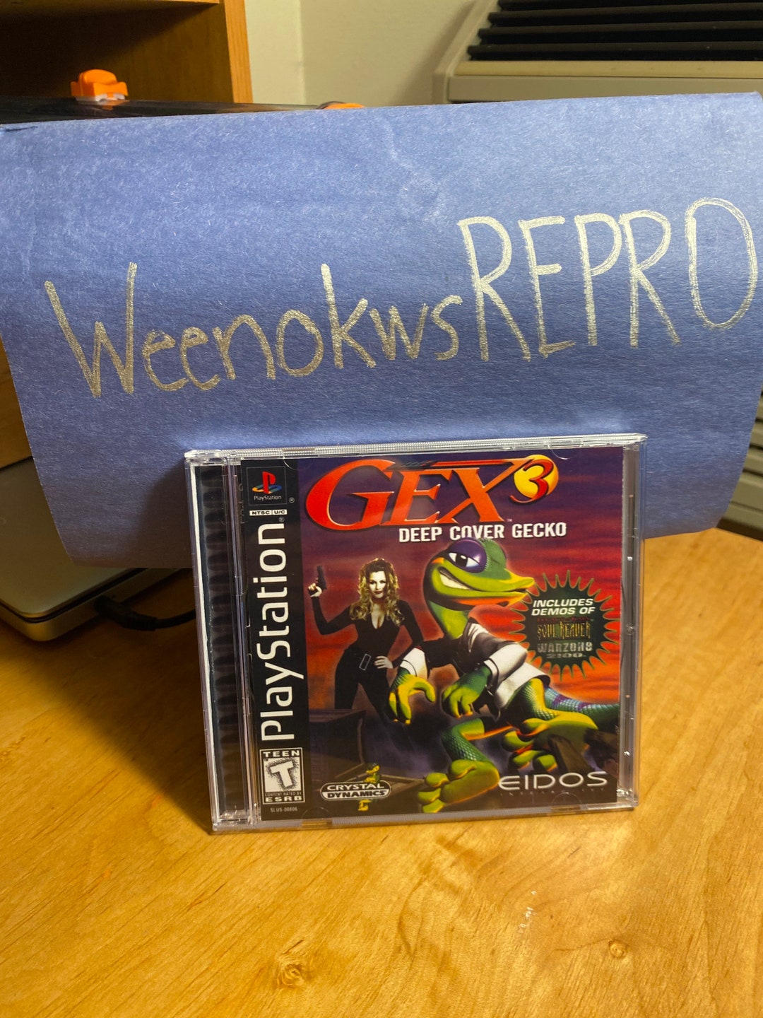 Gex 3 Deep Cover Gecko REPRODUCTION CASE No Disc Ps1 - Etsy