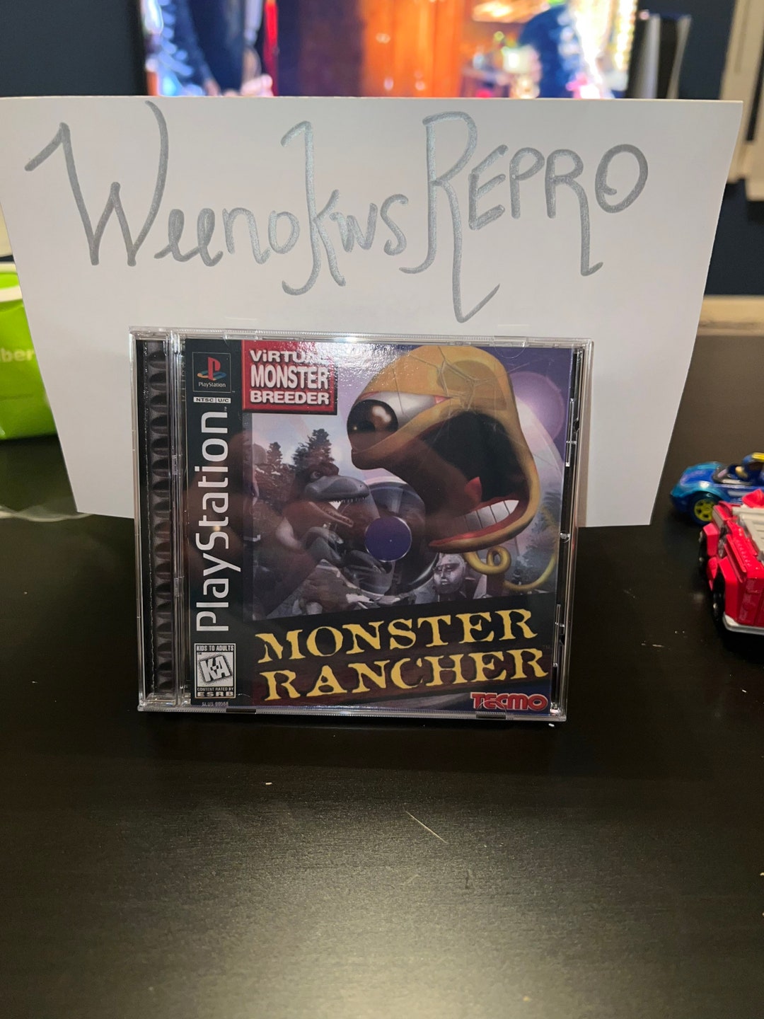 Monster Rancher REPRODUCTION CASE No Disc! Ps1 - Etsy